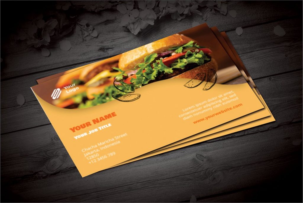 Custom Food & Beverage Visiting Cards Online