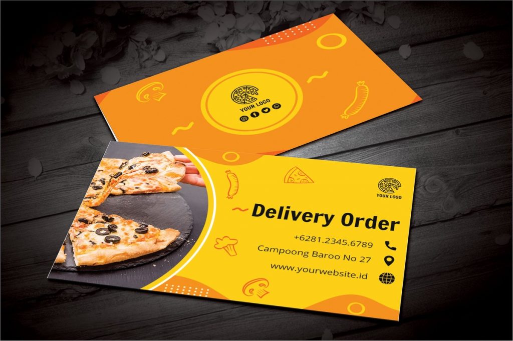 Print Food Catering Visiting Cards India | Tiffin Service
