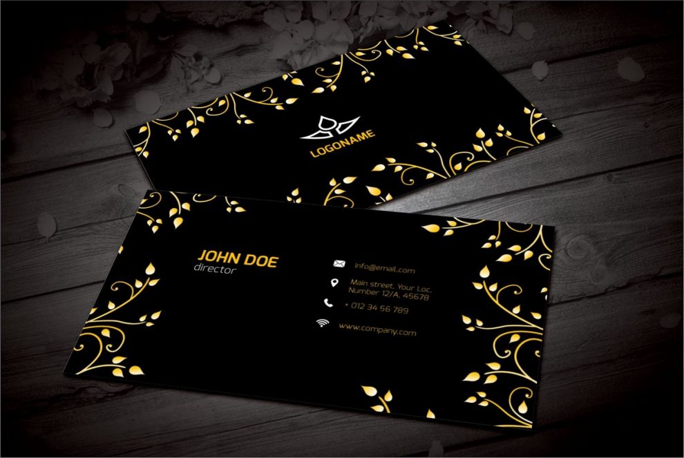 Rounded Corner Digital Visiting Cards Online