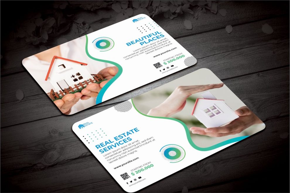 Luxury Real Estate Company Visiting Card