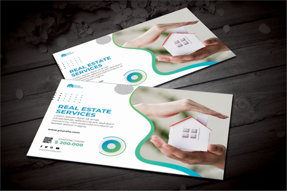 Luxury Real Estate Company Visiting Card