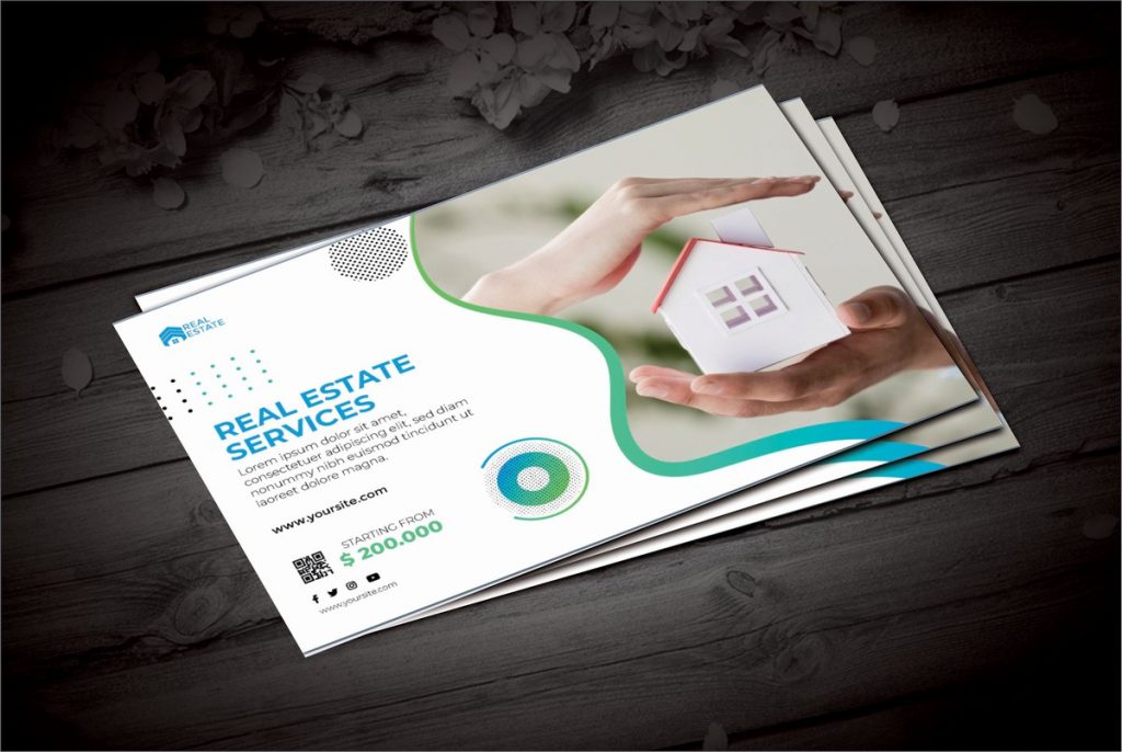 Luxury Real Estate Company Visiting Card