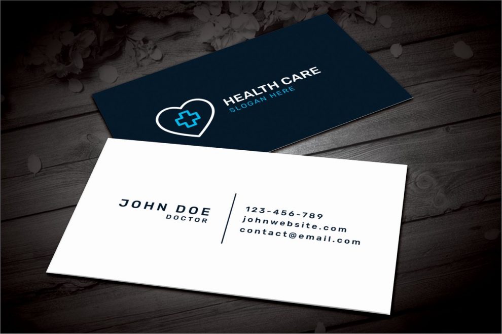 Premium Health & Safety Business Card Template