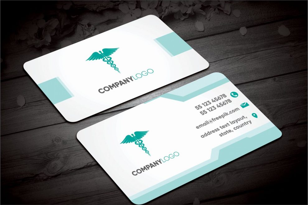 Medical Health Professionals Standard Visiting Cards