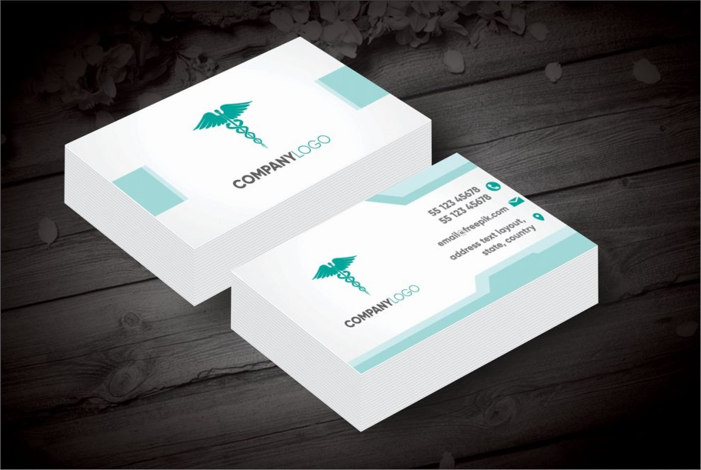 Medical Health Professionals Standard Visiting Cards