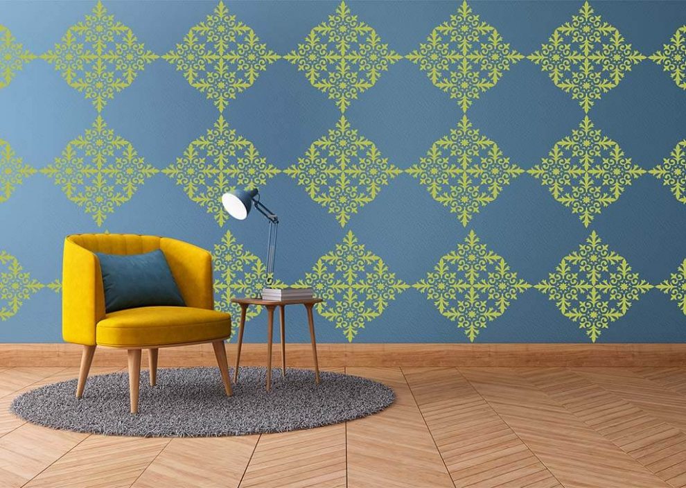 Motif Wall Stencil Design for Wall, DIY Home Decor