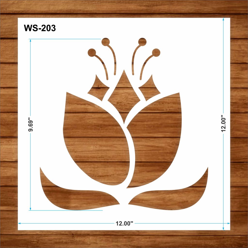 Extra Large God Wall Stencils Template for Home